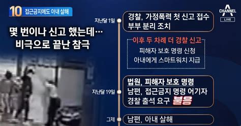 접근금지에도 아내 살해 술 취해 기억 안나 뻔뻔 진술