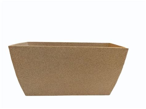 30 Inch Brown Rectangular Plastic Flower Pot At ₹ 2200piece Plastic