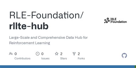 Github Rle Foundationrllte Hub Large Scale And Comprehensive Data