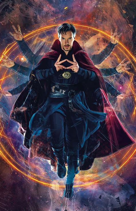 Benedict Doctor Strange Fan Art Doctor Strange 3 Cgc Marvel Ss Signed