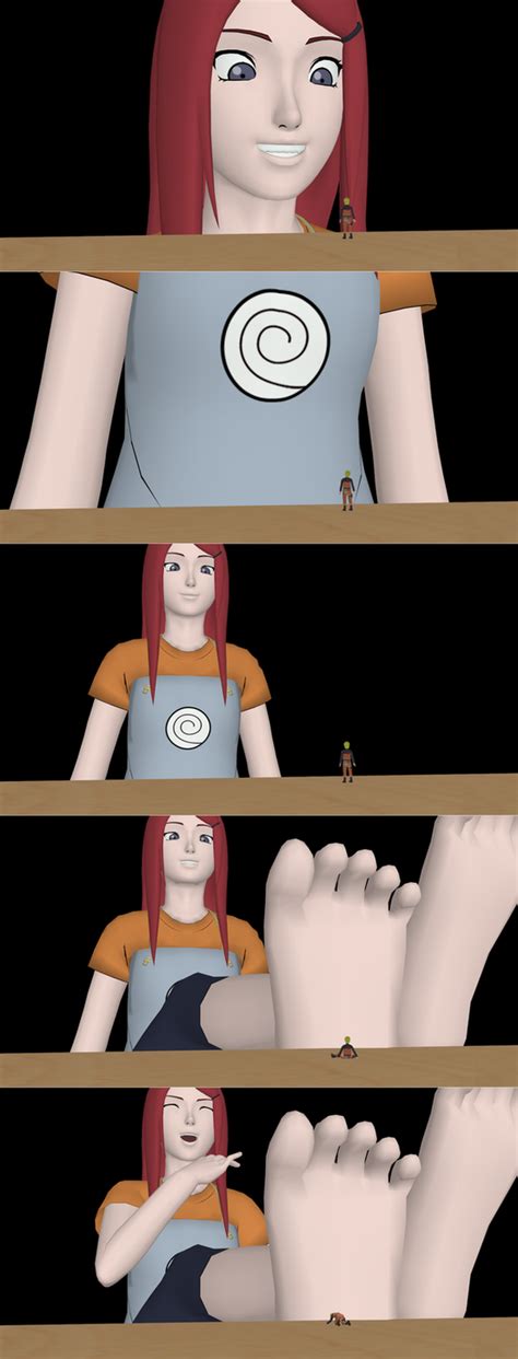 Naruto The Foot Slave Kushina Is His Master By Sithlor On Deviantart
