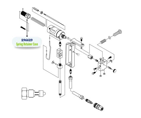 Graco Spring Retainer Case Kit 296629