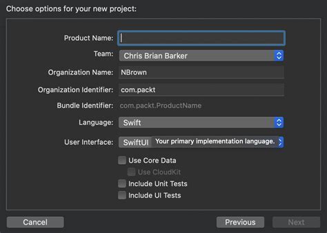 Creating Our First Project Learn Swiftui Book