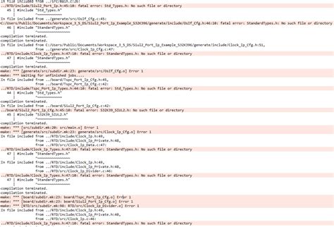 Solved Standardtypesh No Such File Or Directory Nxp Community