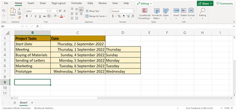 How To AutoFill Only Weekday Dates In Excel Sheetaki