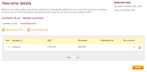 Correcting Errors In A Csv Enrolment File Nest Pensions
