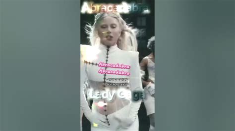 레이디가가 Abracadabra Ladygaga💞 Performance Trend Ladygaga Abracadabra Music Dance 레이디가가