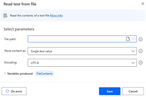 Read Text From File Action Power Automate Desktop Kaizen Personal