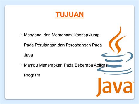 Pbo Pert 8 Mengenal Dan Memahami Konsep Jump Pada Perulangan Dan