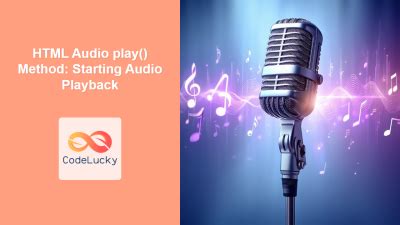 Html Audio Src Property Audio Source Codelucky