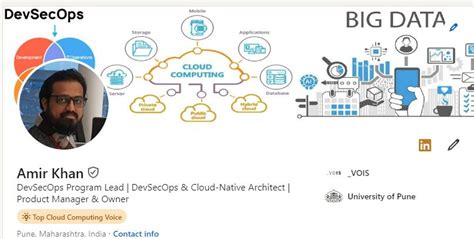 Amir Khan On Linkedin Although My Interest Is In Devsecops And Bigdata
