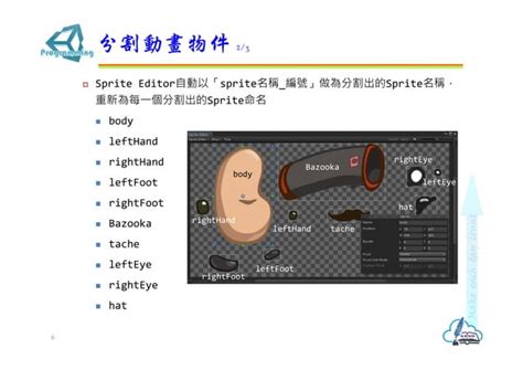 Unity遊戲程式設計 製作2d骨架動畫 Ppt