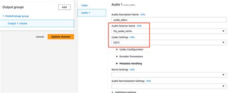 How To Modify An Incoming Audio Source Using Aws Elemental Medialive