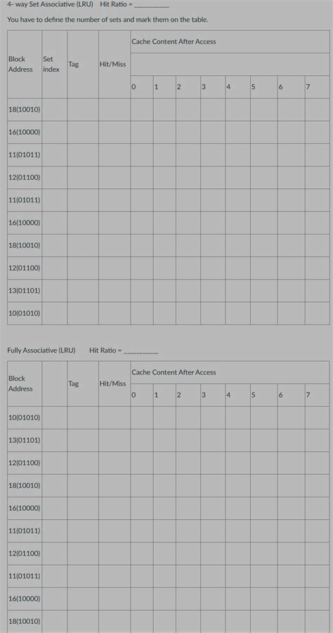 Solved Show Workgiven The Following Block Access Sequence