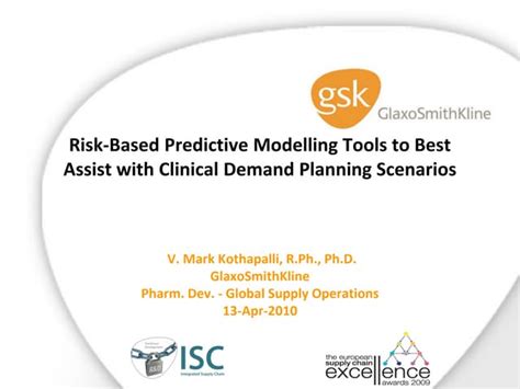 Mark Kothapalli Risk Based Predictive Modelling Tools To Best Assist