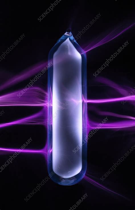 Excited Xenon Gas Stock Image C058 4073 Science Photo Library