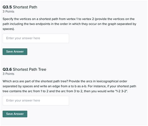 Solved Q3 Dynamic Programming Bellman Ford 18 Points