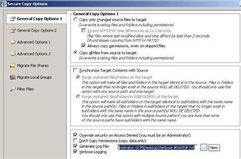 Secure Copy Example Of Using Map File For Mapping Folders To Different Names SL3887