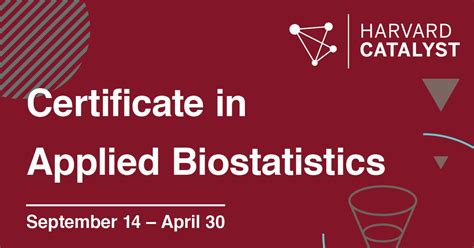 Certificate In Applied Biostatistics Harvard College Learners