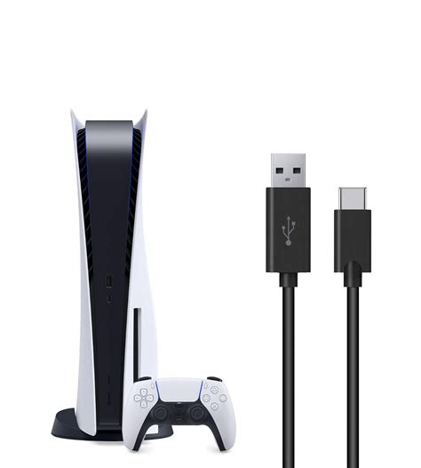 Sony Usb C Charge Cable For Playstation 5 Dualsense Controller Game Bros Lb