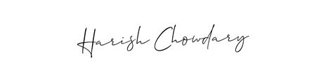 100 Harish Chowdary Name Signature Style Ideas Unique E Signature