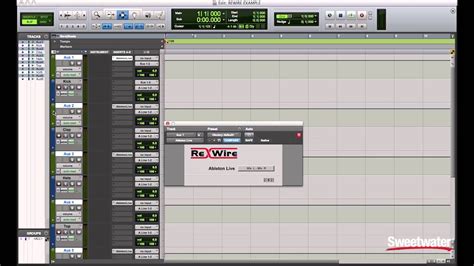 Setting Up Rewire With Pro Tools And Ableton Live Youtube
