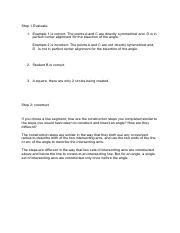 Assignment 01 05 Geometry Foundations Activity Segment 1 Pdf Step 1 Evaluate 1 Example 1 Is