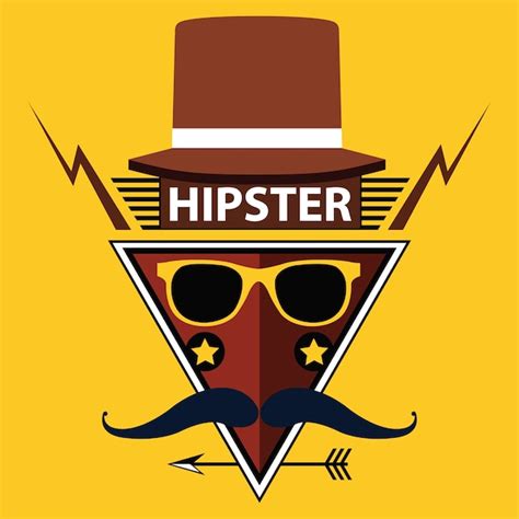 Premium Vector Hipster Color Style