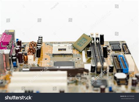 Main Board Computer Motherboard Cpu Stock Photo Shutterstock
