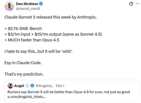 Claude Sonnet 5 To Be Released This Week — What Is It And Why It