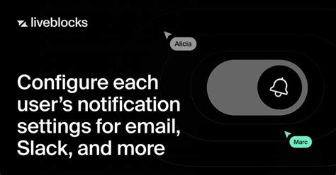 Configure Each Users Notification Settings For Email Slack And More