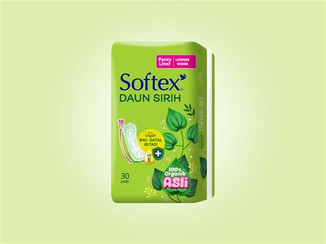 Softex Daun Sirih Pantyliner Longer Wider 30 Pads