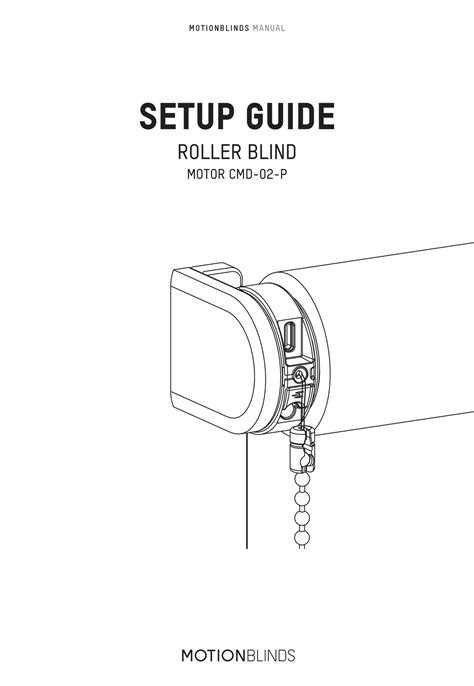 Motionblinds Cmd 02 P Setup Guide Page 18 19