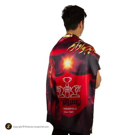 پرچم هواداری فوتبال تیم پرسپولیس