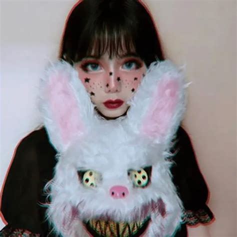 하이줄리 미친 토끼 할로윈 가면 코스프레 호러 코스튬 복장 소품 마스크 탈 파티 인싸템 쓸데없는선물 위시버킷