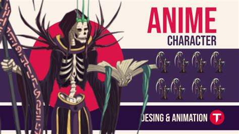 Animate Anime Style Character Spritesheet With Spine D By Tonypuglieso