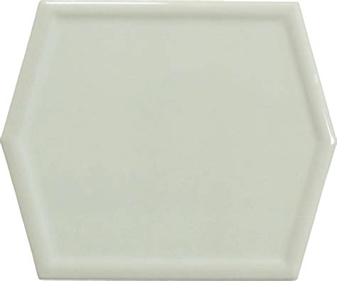 Tea Leaf Beige 5x6 Hexagon Glossy Ceramic Tile Oasis Tile