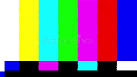Smpte Color Bars With Flickering And Strobe Effects Smpte Color Stripe