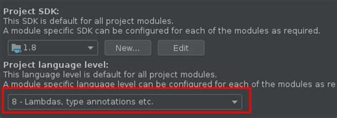 Intellij Diamond Types And Lambda Expressions Are Not Supported At