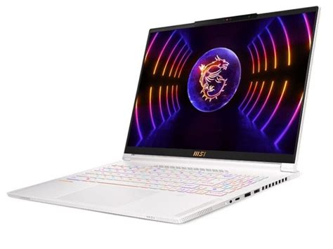 Msi Stealth Studio Qhd I H G Ram Tb Rtx Gaming Laptop White Pclive Computer