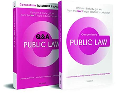 Public Law Revision Concentrate Pack Law Revision And Study Guide