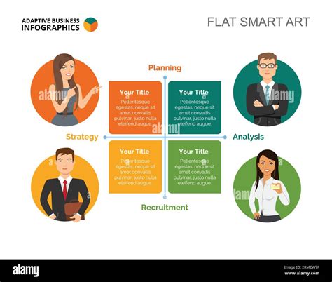 Matrix Diagram Slide Template Stock Vector Image And Art Alamy