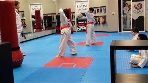 Taekwondo Orange Belt Form Practice Youtube