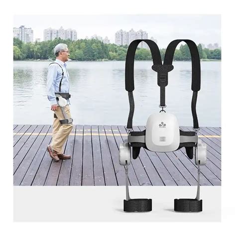 Powered Paralysis Walking Machine Robot Assisted Exoskeleton Gait