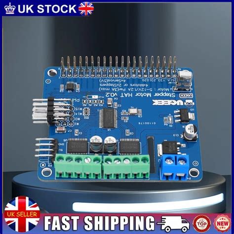 Robot Expansion Board Servo Motor Driver Module 5v 12v For Raspberry Pi 4b 3b £19 79 Picclick Uk