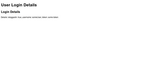 Redux User Login Codesandbox