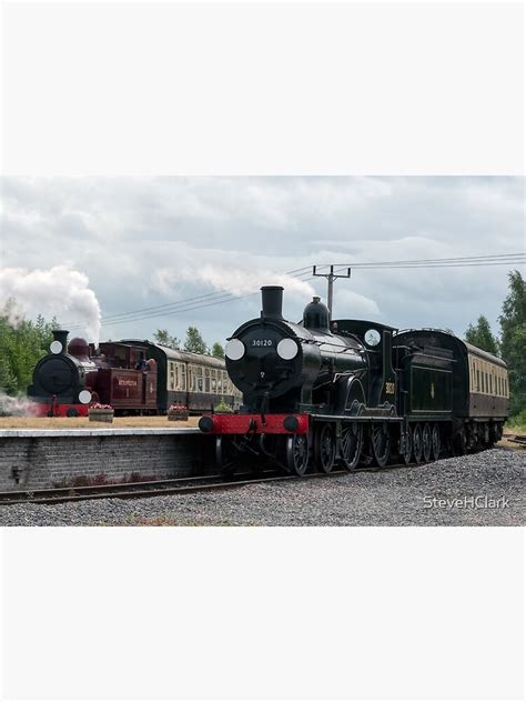 LSWR T Class And Metropolitain Poster By SteveHClark Redbubble