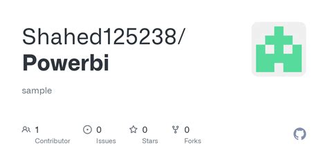 Github Shahed Powerbi Sample