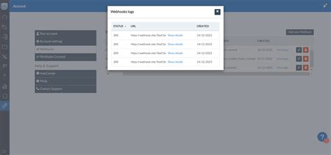 Setup Webhooks Planradar Helpcenter