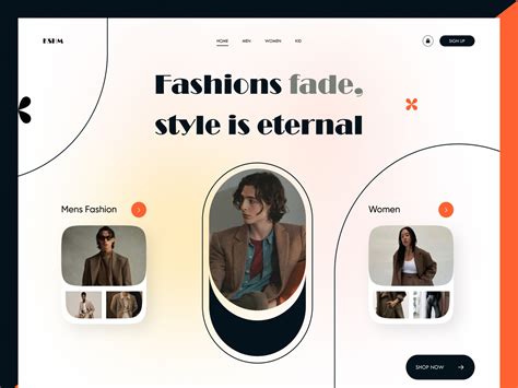 Fashion Web Application Interface By Shashinka Wijesundara On Dribbble